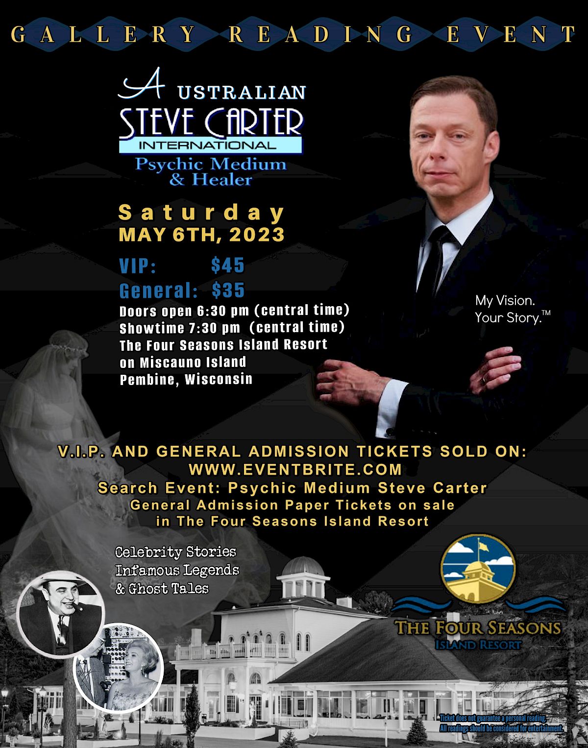 Australian Psychic Medium Steve Carter Gallery Event