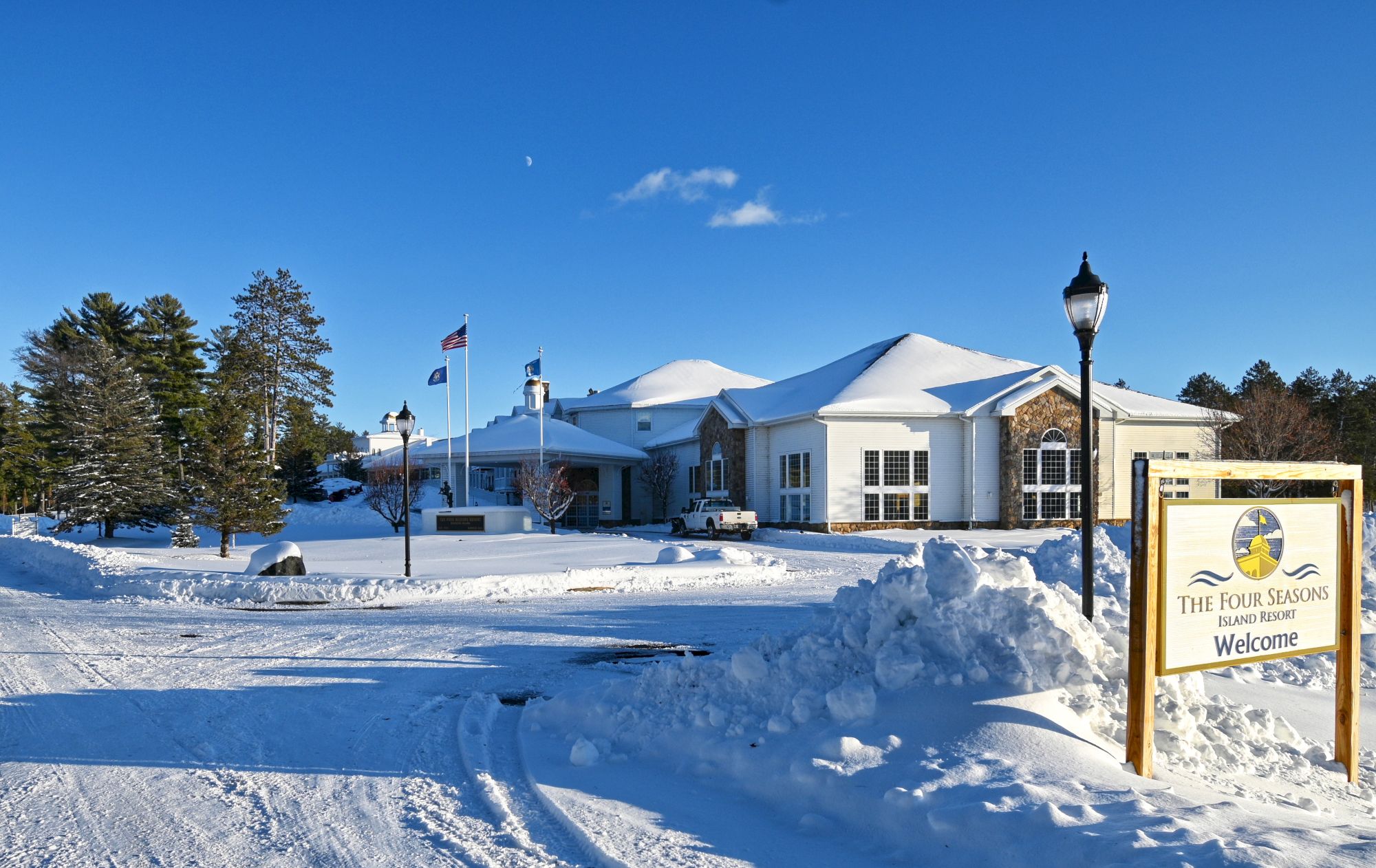 The Four Seasons Island Resort™ a Luxury Wisconsin Resort in Pembine WI