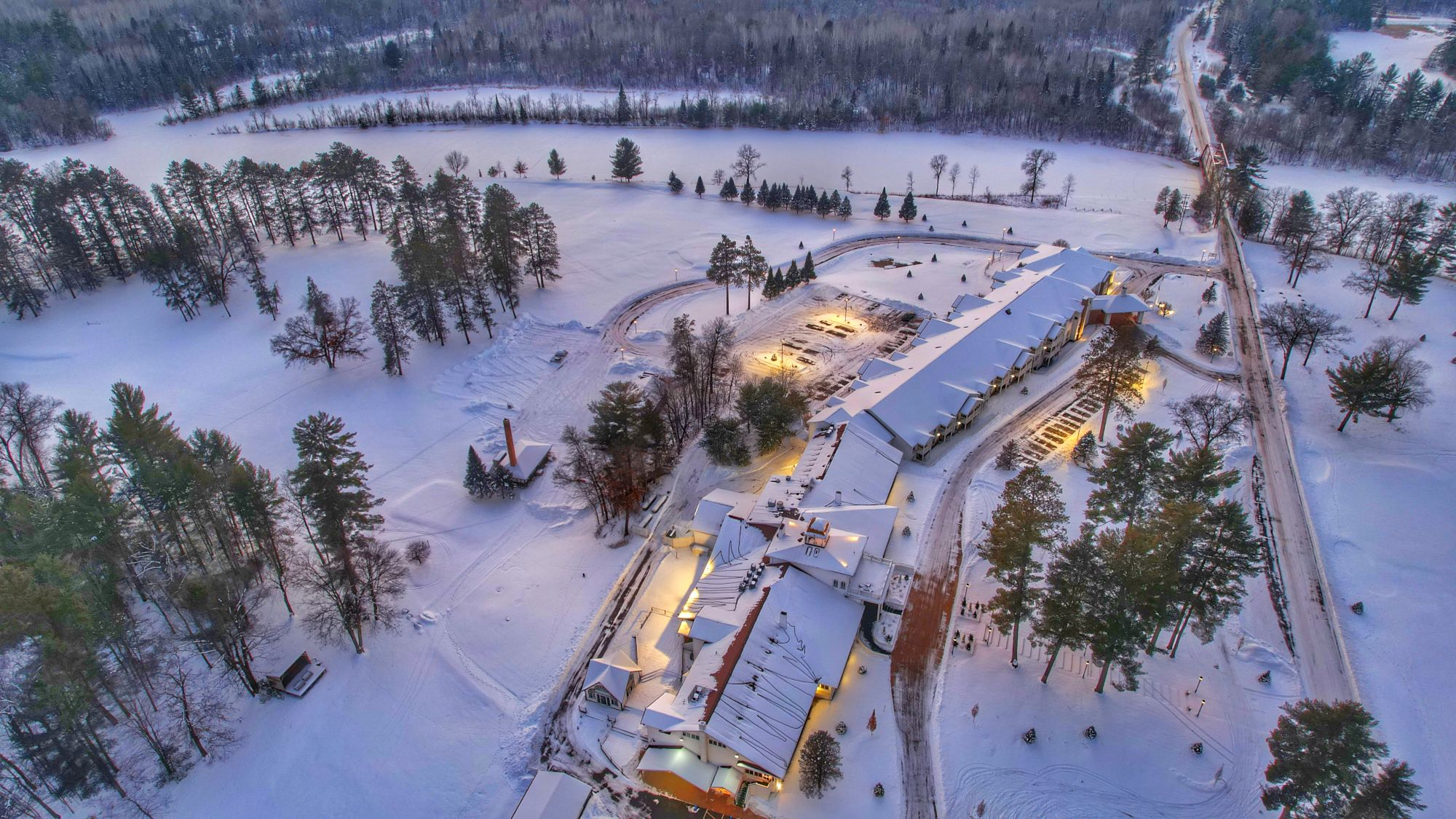 The Four Seasons Island Resort™ a Luxury Wisconsin Resort in Pembine WI